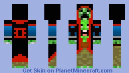 boxing creeper Minecraft Skin