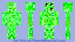 creeper skin Minecraft Skin