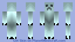 Ghost Creeper Minecraft Skin