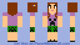 creeper girl Minecraft Skin