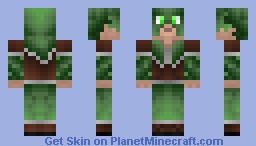 Boomer's Creeper Hunter Minecraft Skin