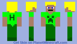 Creeper Kid(nonhood)(aka befriended mode) Minecraft Skin