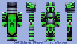 Creeper Knight (Male) Minecraft Skin