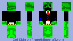 creeper man Minecraft Skin