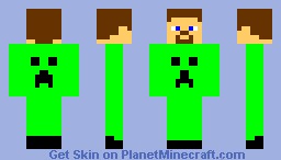 creeper man Minecraft Skin