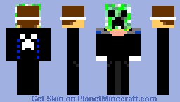creeper mask Minecraft Skin