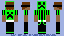 Creeper mask Minecraft Skin