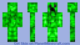 Creeper Skin Minecraft Skin