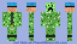creeper spy (with mask) Minecraft Skin