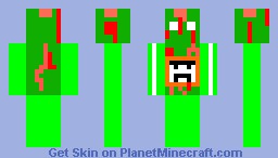 creeper without skin Minecraft Skin