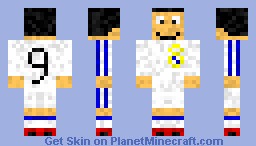 Christiano Ronaldo Minecraft Skin