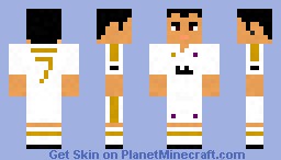 Cristiano Ronaldo - Real Madrid 2011-2012 Minecraft Skin