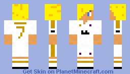 Real Madrid teenager player Minecraft Skin