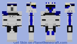 CLONE CAPTAIN REX PHASE 1 (STAR WARS) Minecraft Skin