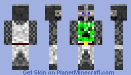 The creeper knight Minecraft Skin