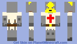 the crusader Minecraft Skin