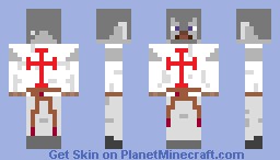 Christian crusader knight Minecraft Skin