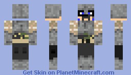 Cry soldier Minecraft Skin