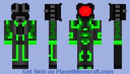 Crysis Armor Minecraft Skin