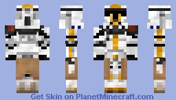 Realistic Phase 2 327th Star Corps Trooper Minecraft Skin
