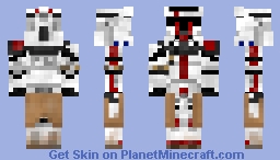 Realistic Phase 2 Commander Deviss Minecraft Skin
