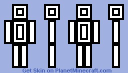 cube boy Minecraft Skin
