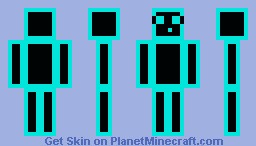cube guy Minecraft Skin
