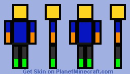 Cubic Guy Minecraft Skin