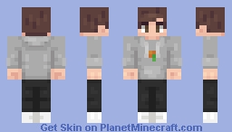 White Maw [No Head Minecraft Skin