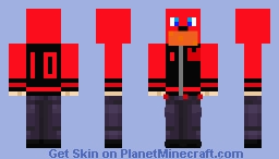 red bonnie Minecraft Skin