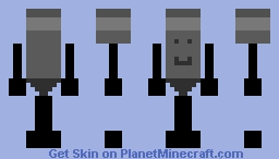 Metal Pencil Minecraft Skin