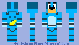Bluey Robot (FNAF) Minecraft Skin