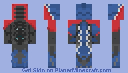The Blue Excalibur (My Excalibur) Minecraft Skin