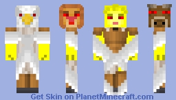 Lucifer Fallen Cherub Minecraft Skin