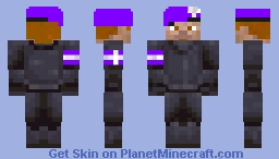 C.P.O. 001 Commander Minecraft Skin
