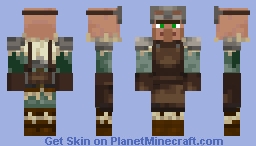 Fir Weaponsmith Villager Minecraft Skin