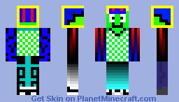 Froggy Helmet Guy. Minecraft Skin