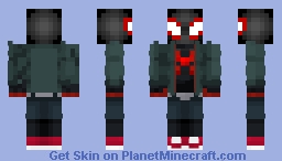 miles morales Minecraft Skin