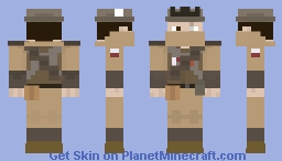 NCR Trooper Minecraft Skin