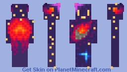 Galactic Creature Minecraft Skin
