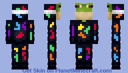 Frog Mask Minecraft Skin