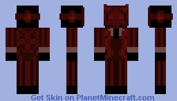 red mask suit guy Minecraft Skin