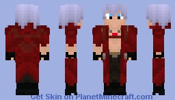 Dante (DMC3) Minecraft Skin
