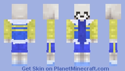 Outertale!Sans Minecraft Skin