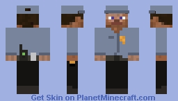 FNAF - Police Officer Minecraft Skin