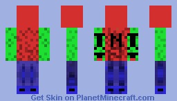 TNT Guy (Better in 3D Trust me :) ) Minecraft Skin