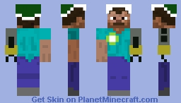 Jeebie's Custom Steve Minecraft Skin
