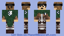Me in Attack on titan Minecraft Skin