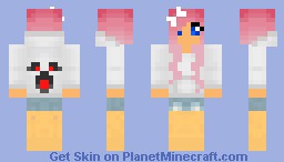 Ghast Girl Minecraft Skin