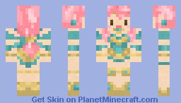 Cutesy Princess Minecraft Skin